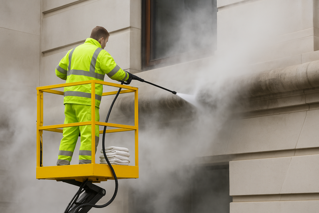DOFF Cleaning for Heritage Buildings | AGA Heritage Conservation
